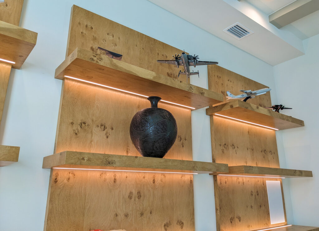 Office Feature Wall – Syzygy Woodworks